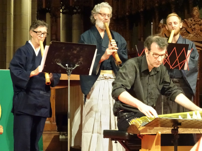 St John’s Cathedral – student concert 2017 – Carl Rathus Shakuhachi